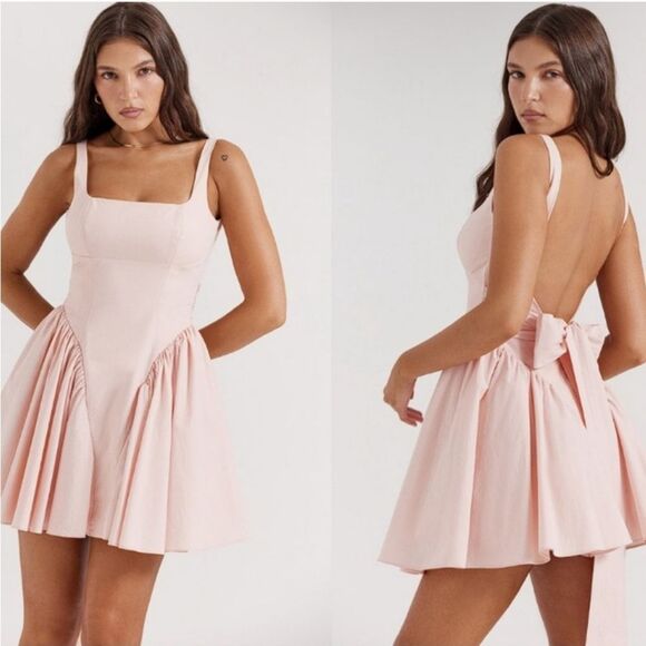 House of CB | Dresses | House Of Cb Blush Pink Mini Dress | Poshmark